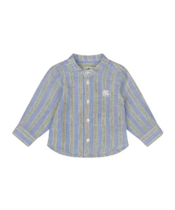 Etro Embroidered Striped Shirt