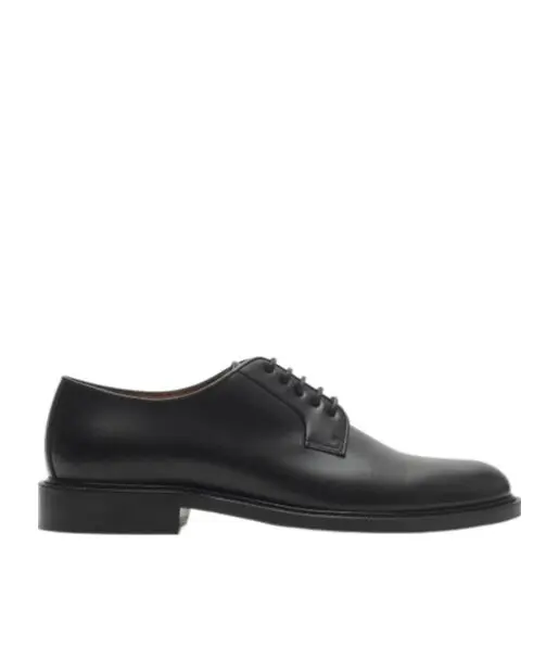 Burberry Leather Manor Derby Shoes