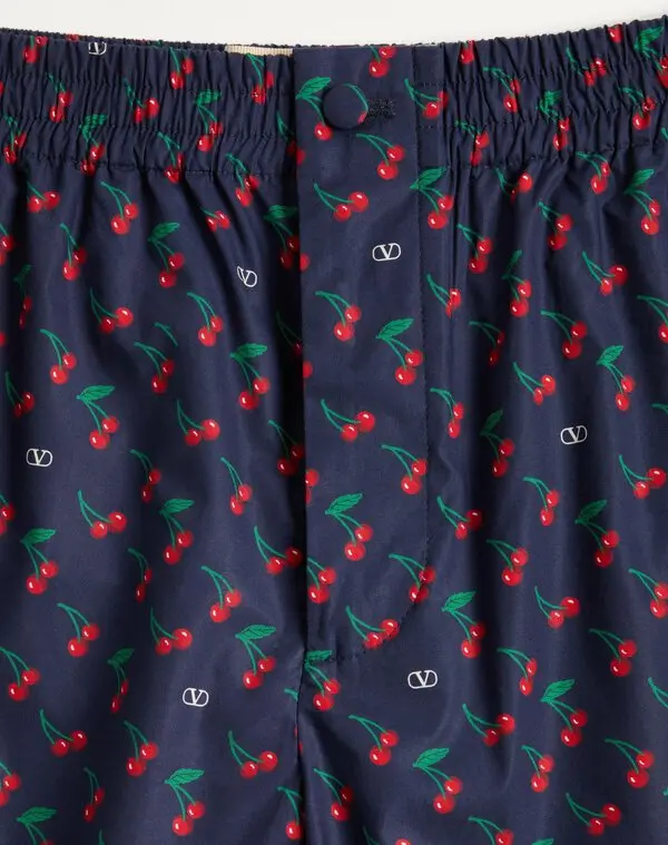 Valentino Garavani All-over Cherry Printed Shorts