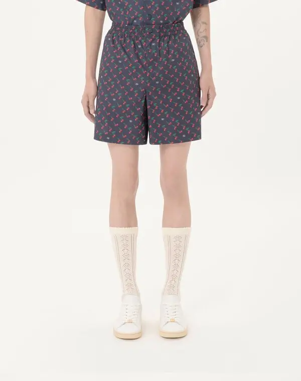 Valentino Garavani All-over Cherry Printed Shorts