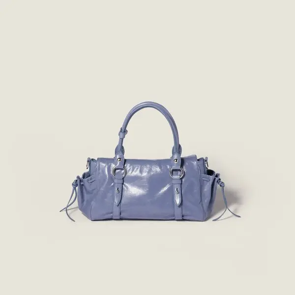 Miu Miu Glossy Leather Handbag