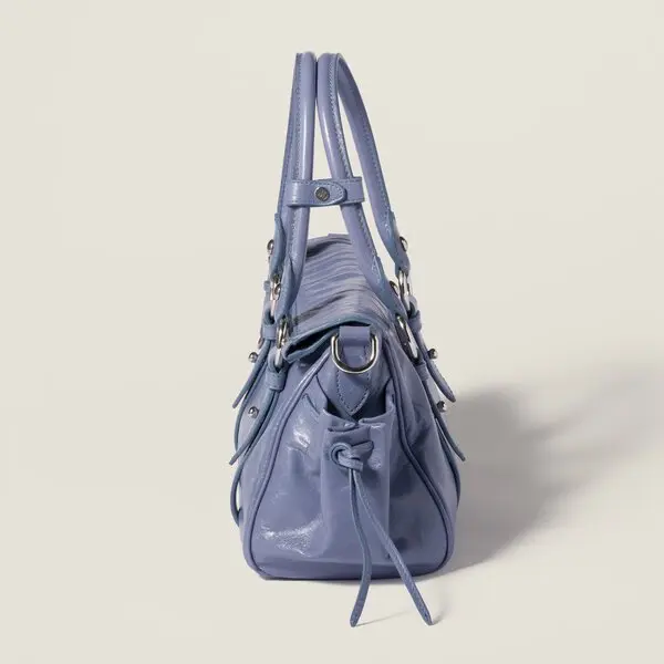 Miu Miu Glossy Leather Handbag