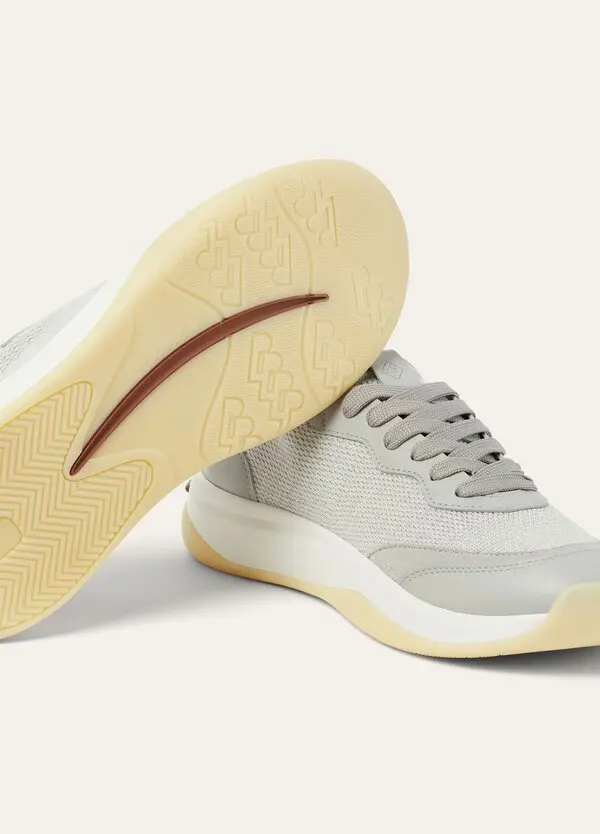 Loro Piana 410 Lp Walk Wish Sneakers - Linen