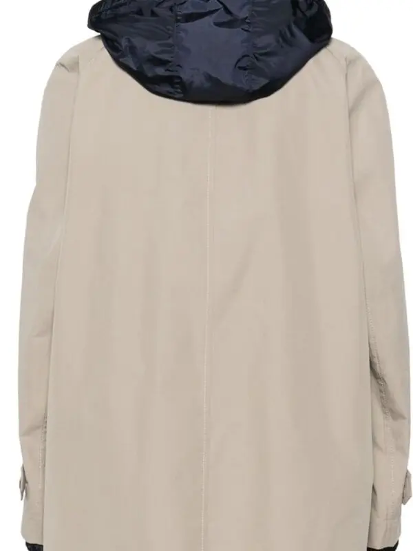 Miu Miu Panama Cotton And Technical Pongé Blouson Jacket