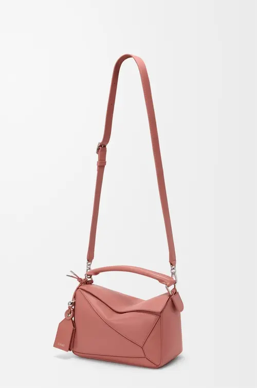 Loewe Small Featherlight Puzzle Bag In Nappa Lambskin