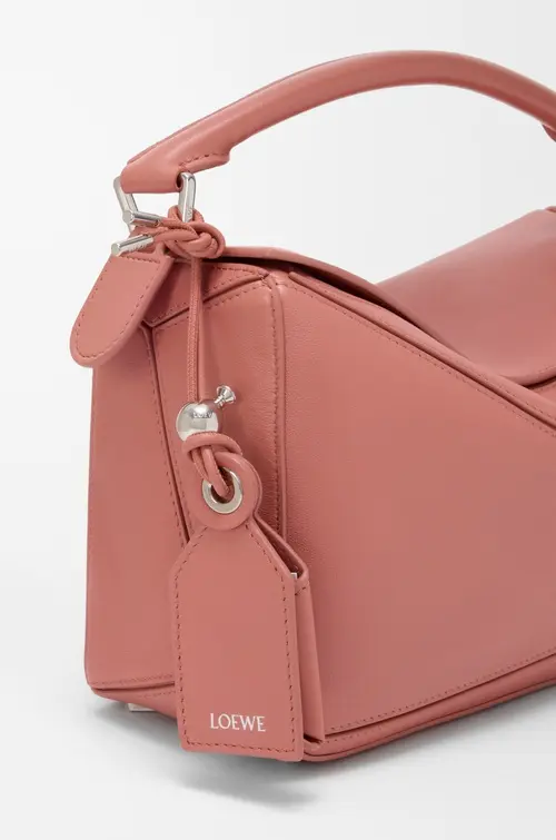Loewe Small Featherlight Puzzle Bag In Nappa Lambskin