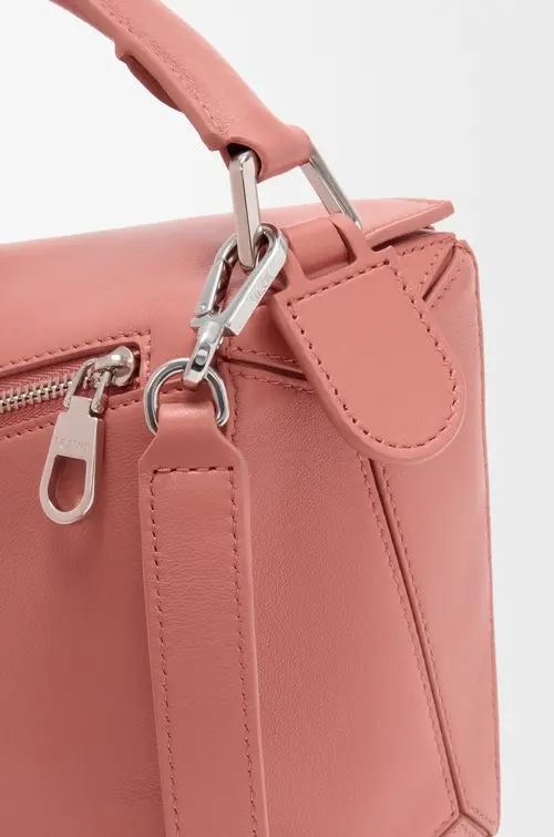 Loewe Small Featherlight Puzzle Bag In Nappa Lambskin