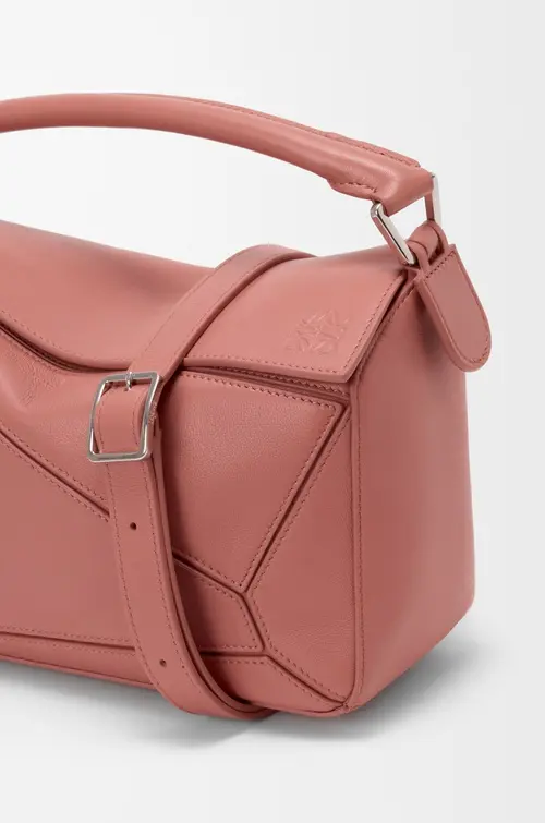Loewe Small Featherlight Puzzle Bag In Nappa Lambskin