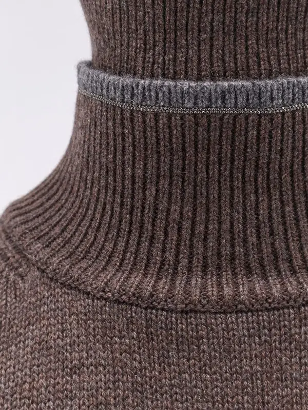 Brunello Cucinelli Turtleneck Knit Jumper