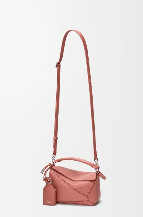 Loewe Mini Featherlight Puzzle Bag In Nappa Lambskin