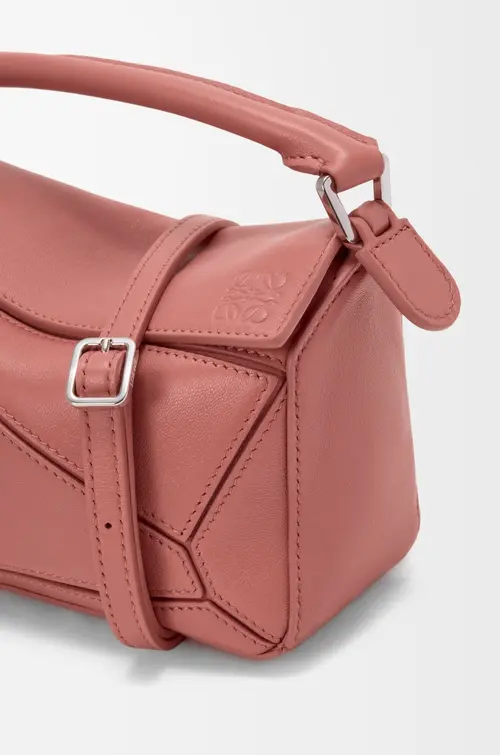 Loewe Mini Featherlight Puzzle Bag In Nappa Lambskin