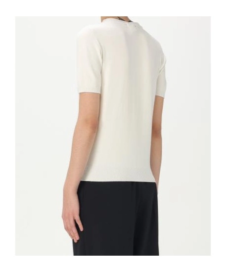 TWINSET Oval T Logo Knitted Top