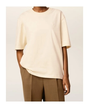 AMI Paris De Coeur T-shirt - Ivory