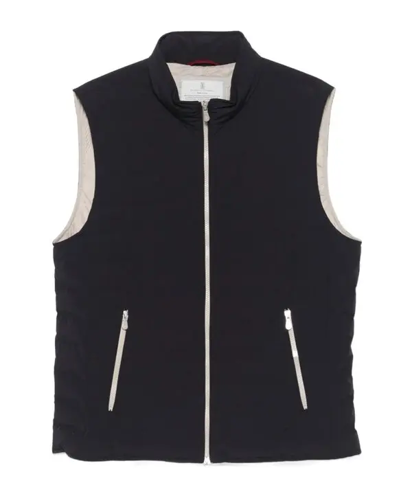 Brunello Cucinelli Quilted Zipped Gilet