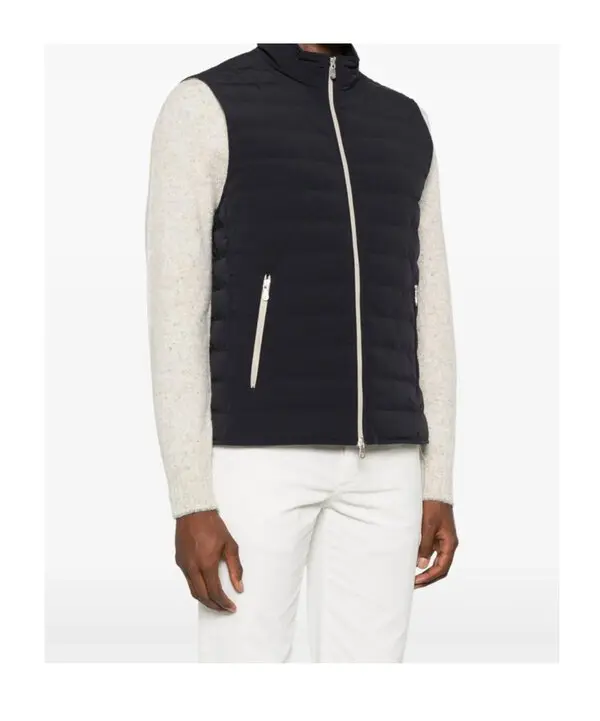 Brunello Cucinelli Quilted Zipped Gilet