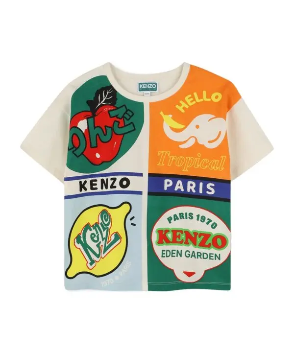 Kenzo Graphic Print T-shirt