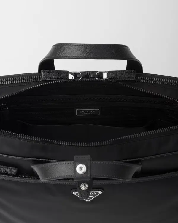 Prada Re-nylon Zipped Laptop Bag