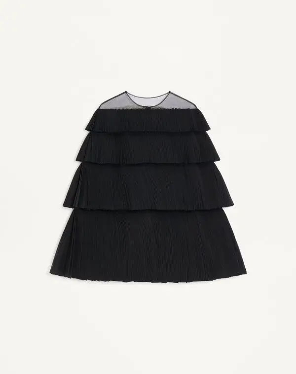 Valentino Garavani Bow-tie Cape Coat