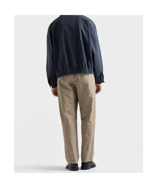 Prada Linen-blend Pants