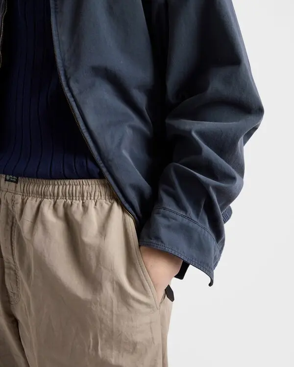 Prada Linen-blend Pants