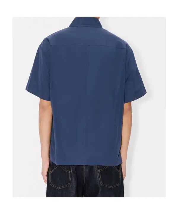 Kenzo Kimono Short Sleeve Shirt In Cotton