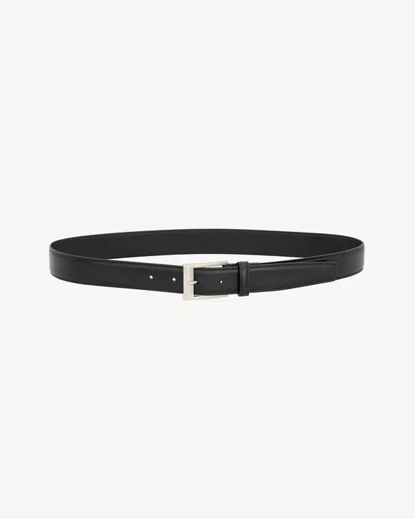 Saint Laurent Rectangular Buckle Belt