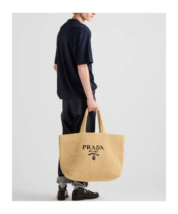 Prada Cotton T-shirt - Navy Blue