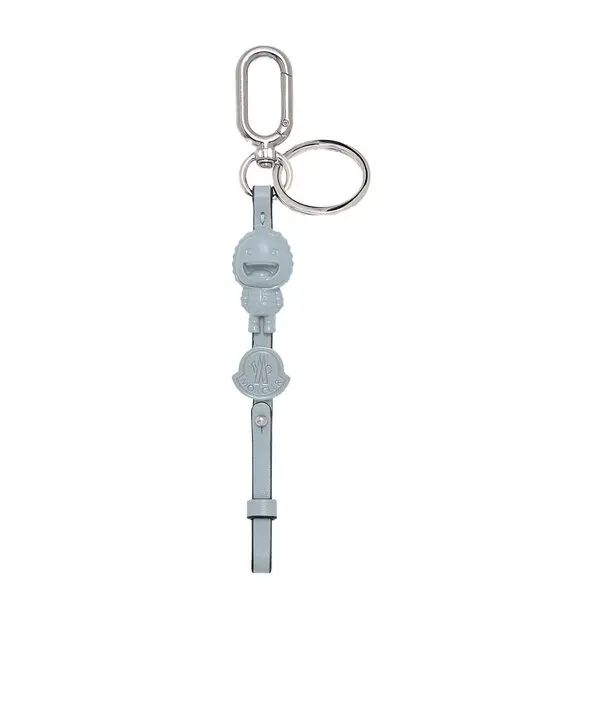 Moncler Mascotte Leather Key Holder