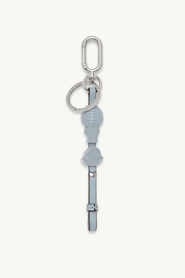 Moncler Mascotte Leather Key Holder