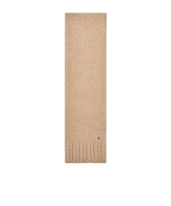 Moncler Alpaca Blend Knit Scarf