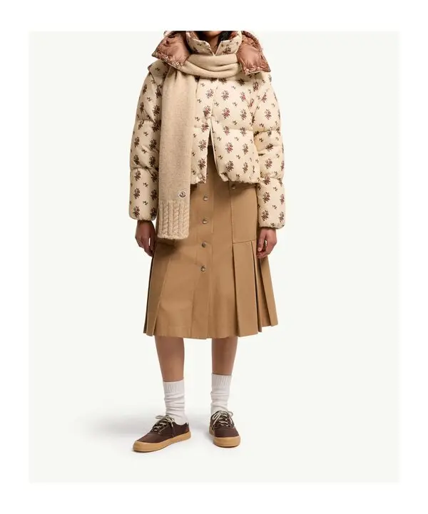 Moncler Alpaca Blend Knit Scarf