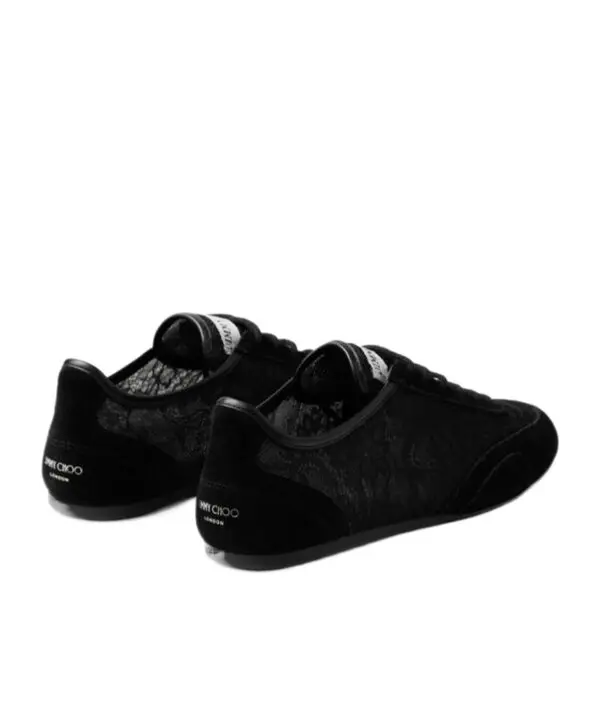 JIMMY CHOO Lace Panel Trainers