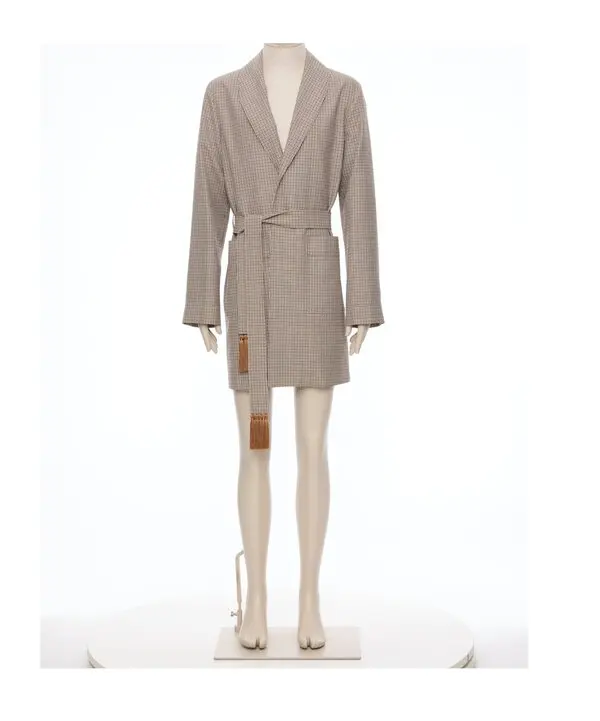 Valentino Garavani Long Sleeve Jacket With Belt