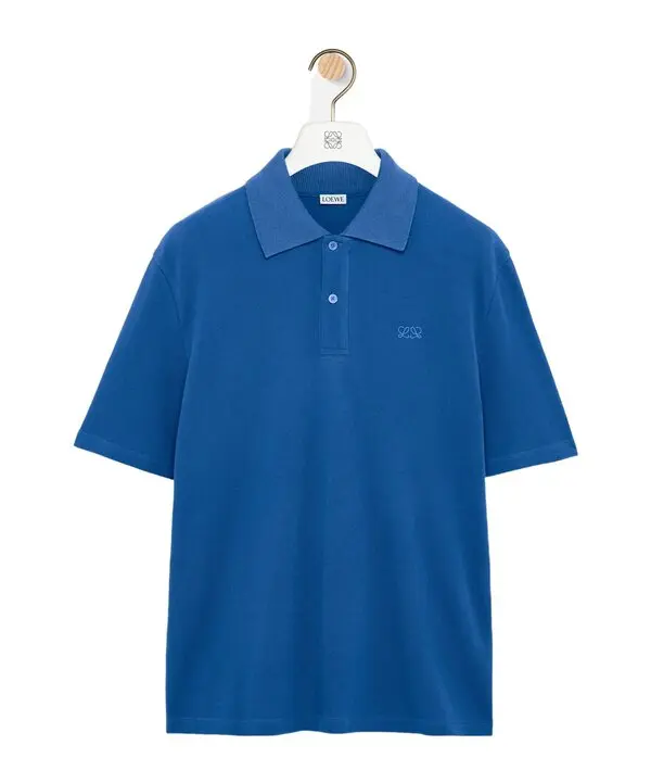 Loewe Polo In Cotton - Blue