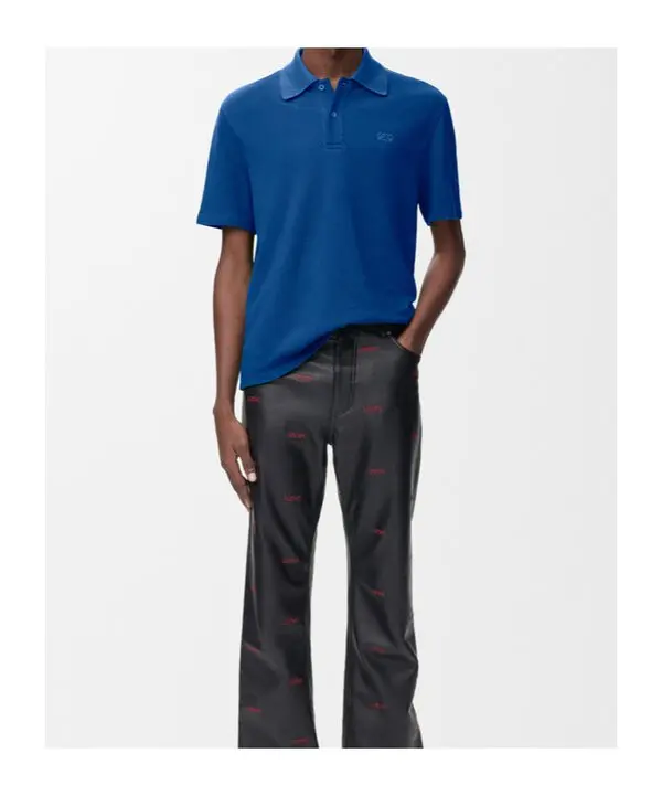Loewe Polo In Cotton - Blue