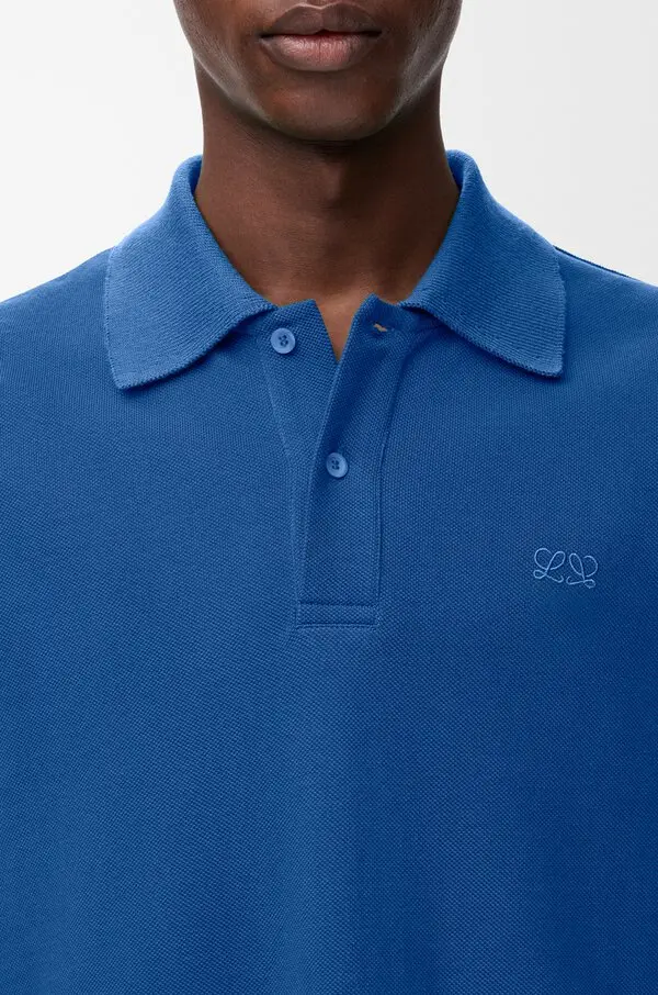 Loewe Polo In Cotton - Blue