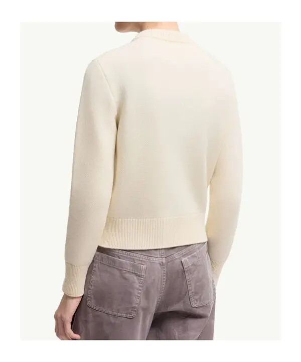 Moncler Wool Cashmere Blend Zip-up Cardigan