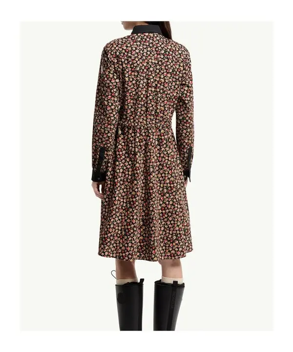 Moncler Printed Corduroy Dress