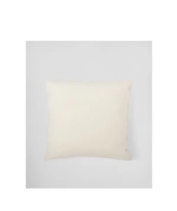 Prada Faux-fur Cashmere And Wool Blend Logo Pillow