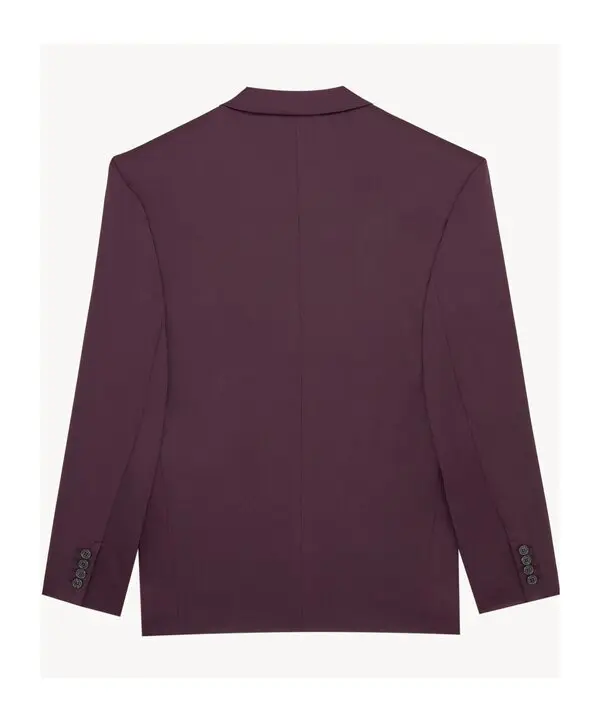 Saint Laurent Silk Duchess Blazer