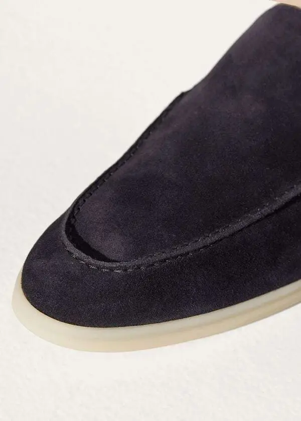 Loro Piana Babouche Walk Heel Casual Shoes