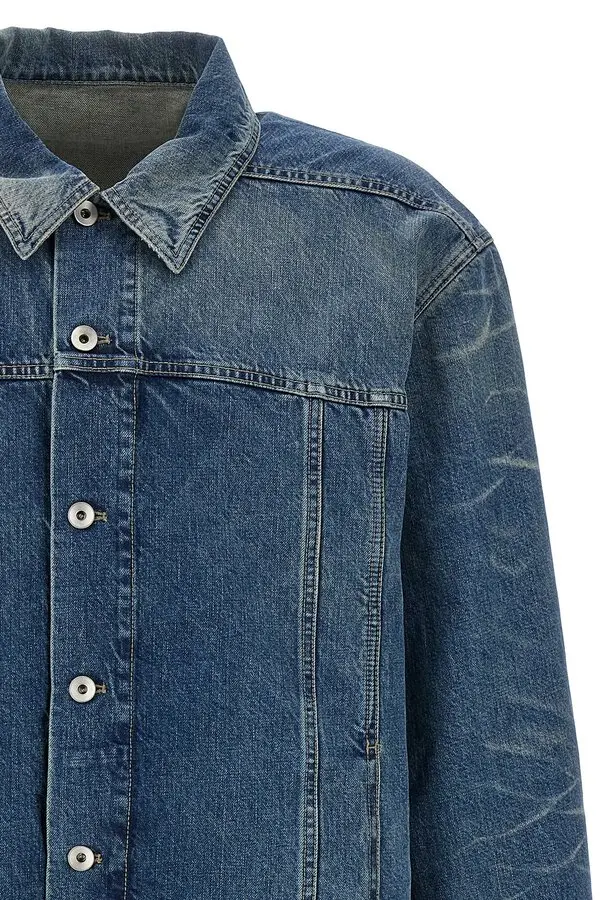 Rick Owens Jumbo Denim Worker Jacket