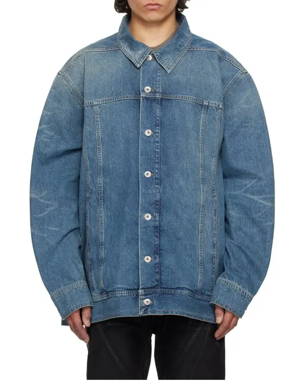 Rick Owens Jumbo Denim Worker Jacket
