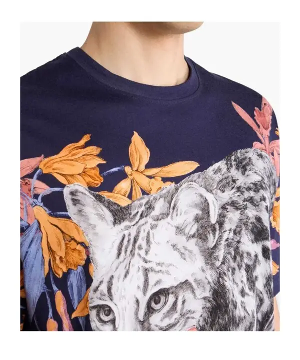 Etro Printed Crewneck T-shirt