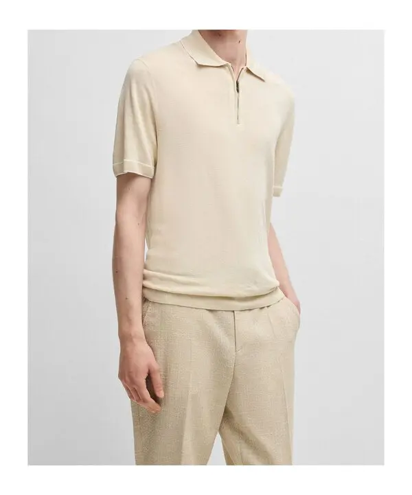 Hugo Boss Half-zip Polo Shirt