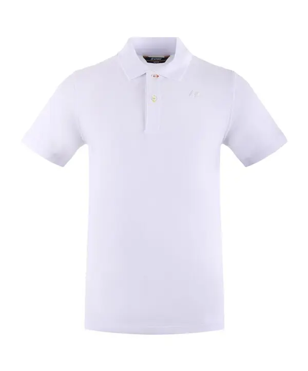 K-WAY Logo Patch Short-sleeved Polo Shirt