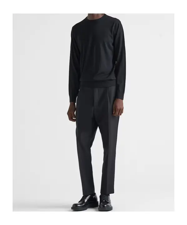 Prada Knitted Crew Neck Jumper