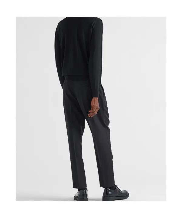 Prada Knitted Crew Neck Jumper