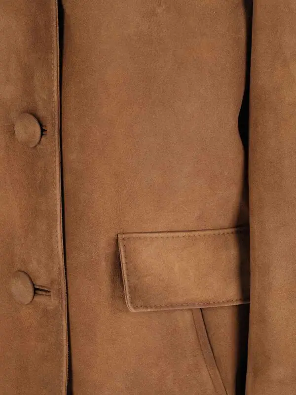 Prada Suede Lapel Jacket