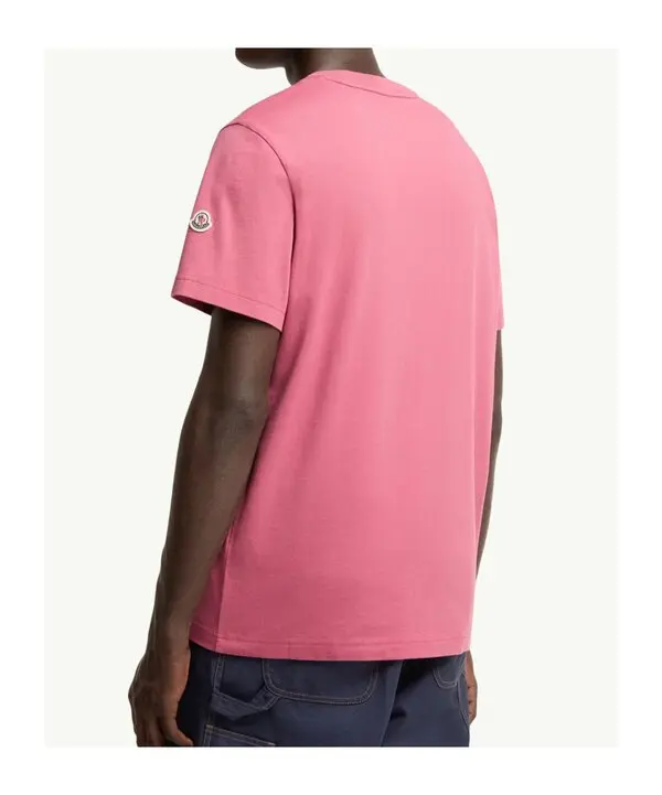 Moncler Embroidered Cotton T-shirt